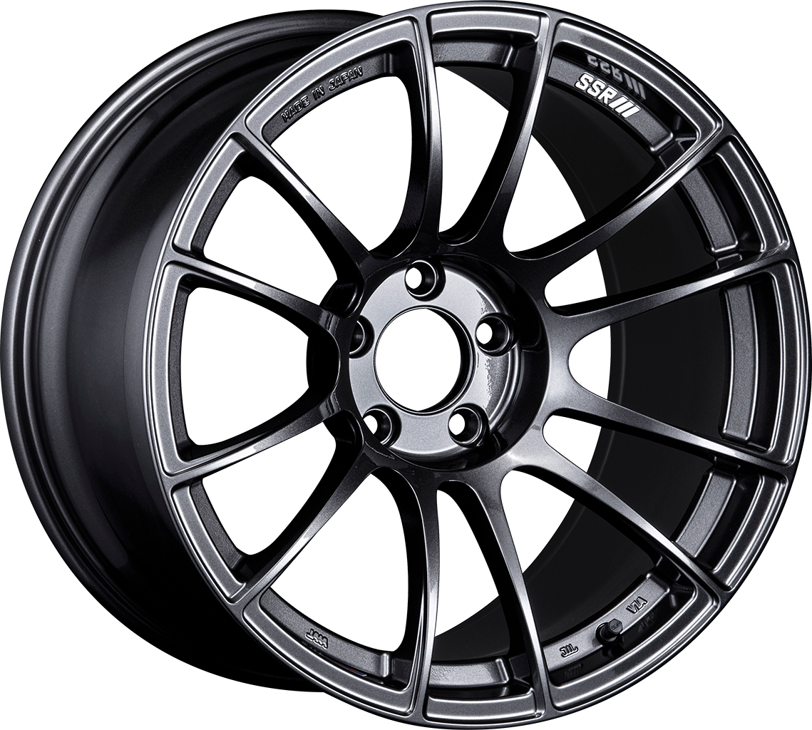 SSR GTX04 Wheel 18x10.5 +15 5/114.3 Face-SC (Dark Gunmetal) - SSR ...