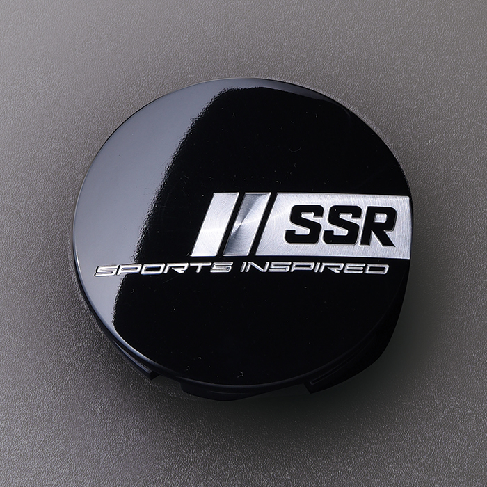 SSR Wheels Aluminum Center Cap Flat A-Type Black - SSR Wheels Shopping Site