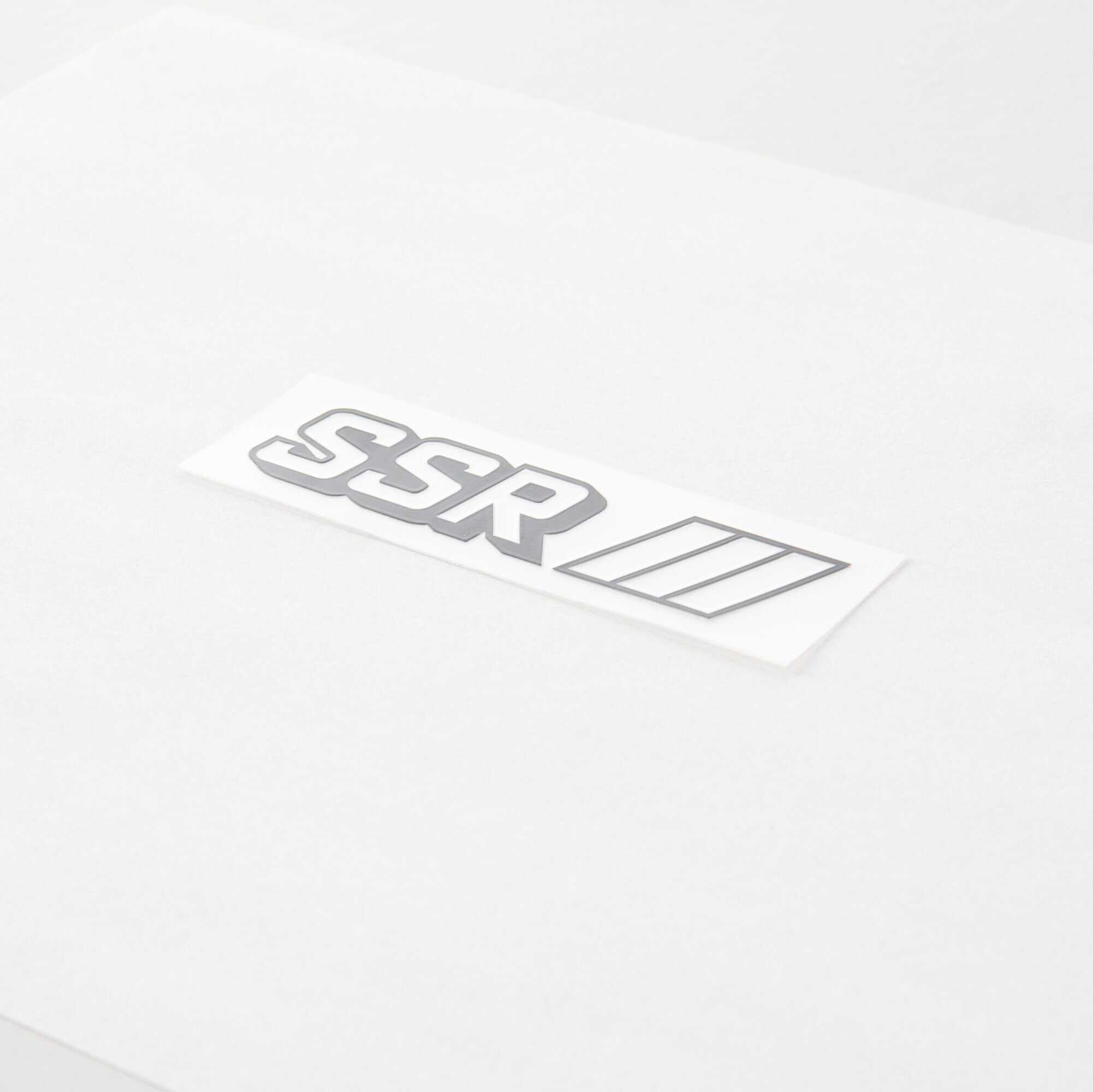 SSR Wheels Sticker Grey - SSR Wheels Shopping Site