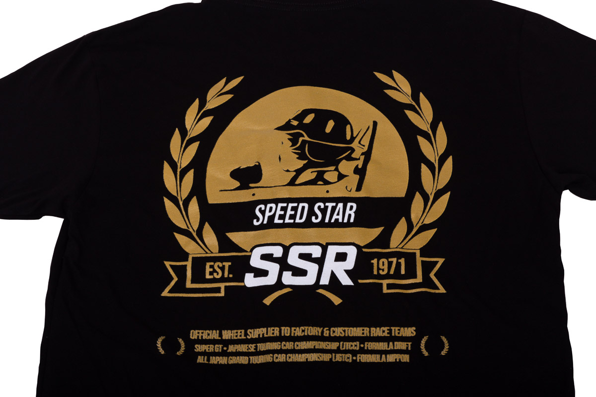 SSR Wheels Gold Crest T-Shirt (Limited Edition) - SSR Wheels Shopping Site